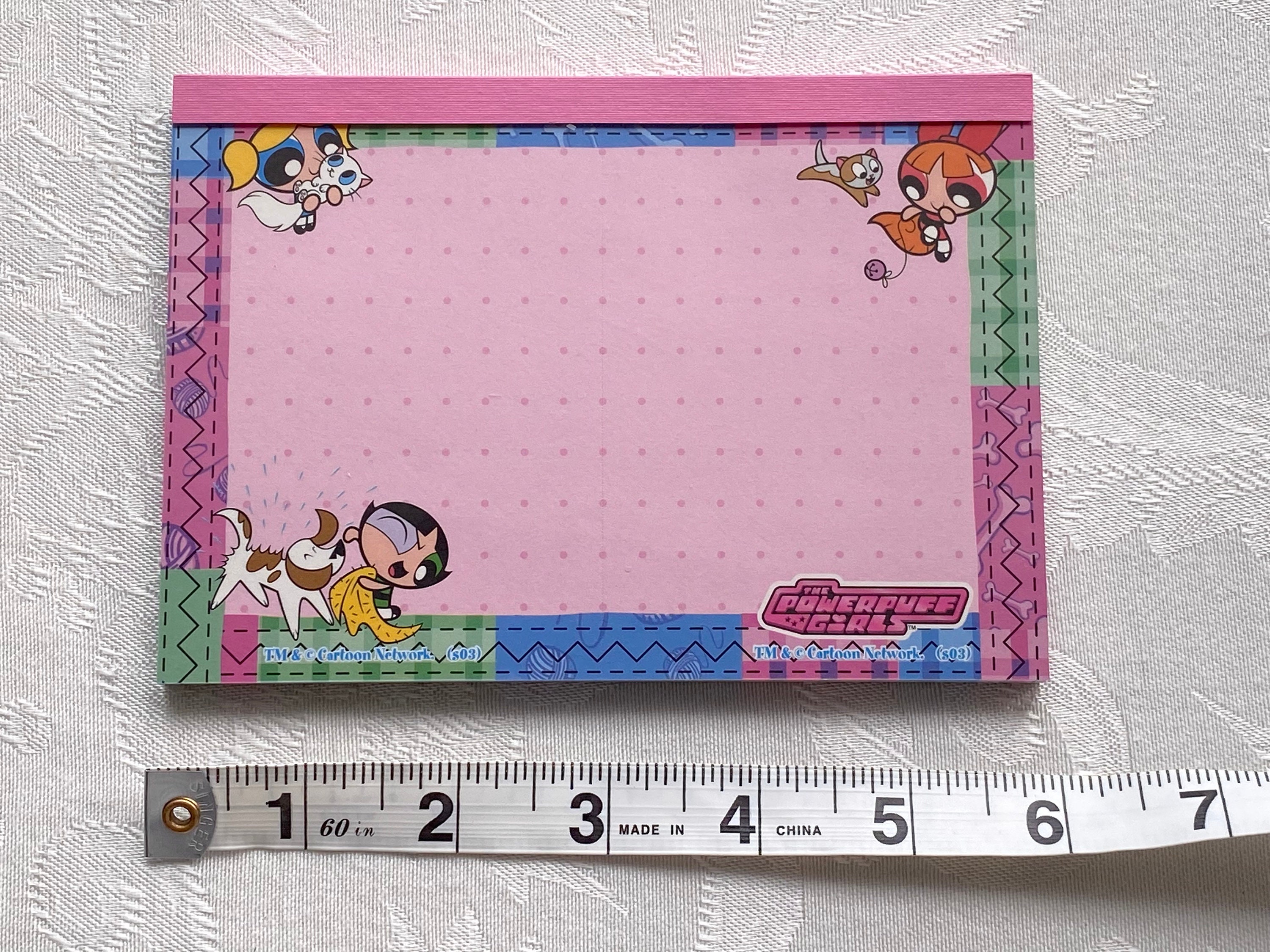 VTG Cartoon Network Japan Powerpuff Girls Notepad - Etsy