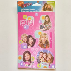 Icarly Sticker Sheets and Tattoos Sealed YOU PICK 1 Authentic ...