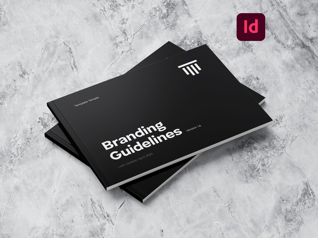 Minimalist Brand Guidelines Template | Adobe Indesign - Etsy