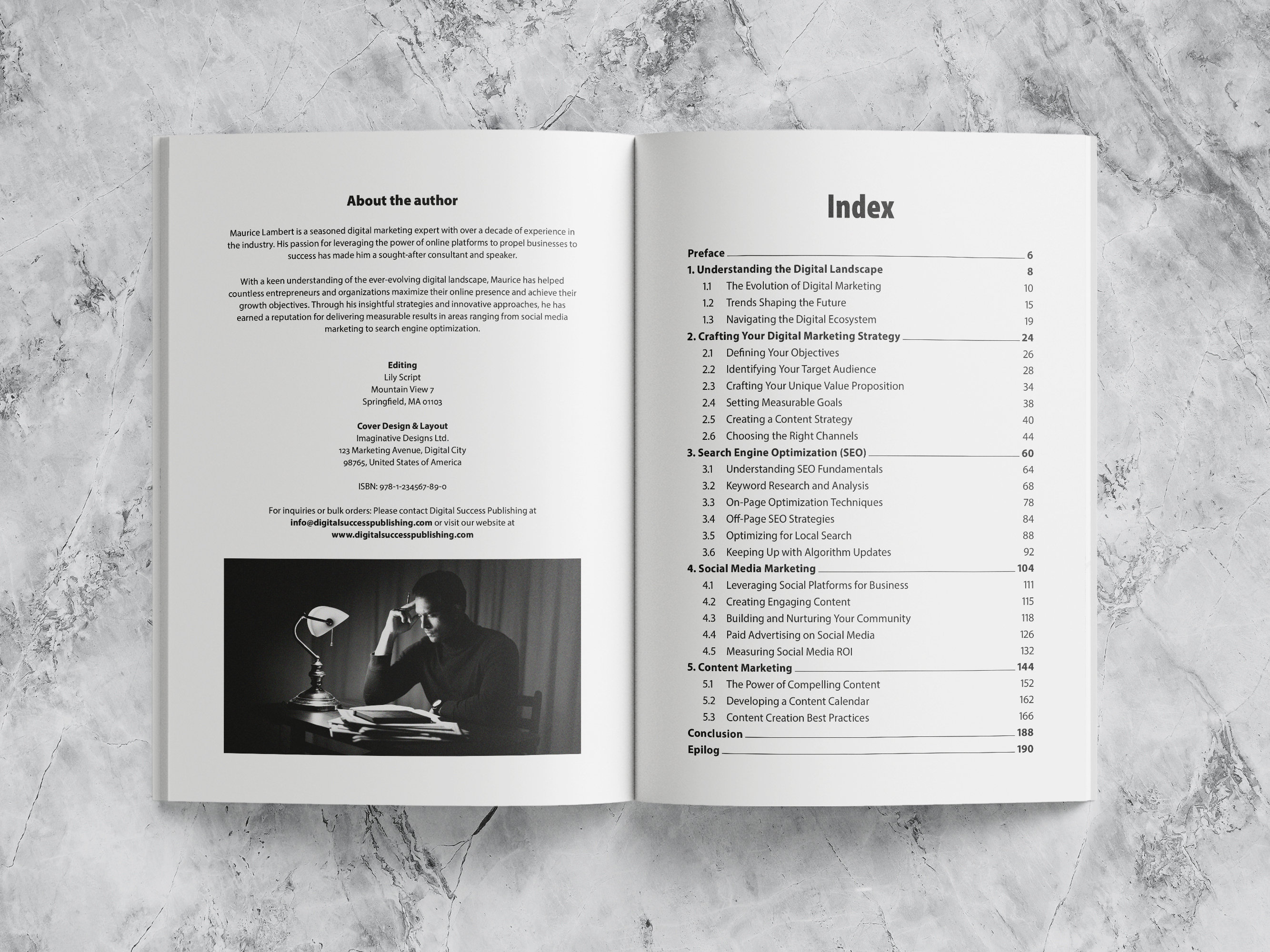 Plain Book Template | Adobe Indesign - Etsy