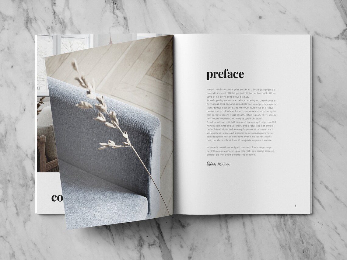 Product Brochure Template Adobe Indesign | Etsy