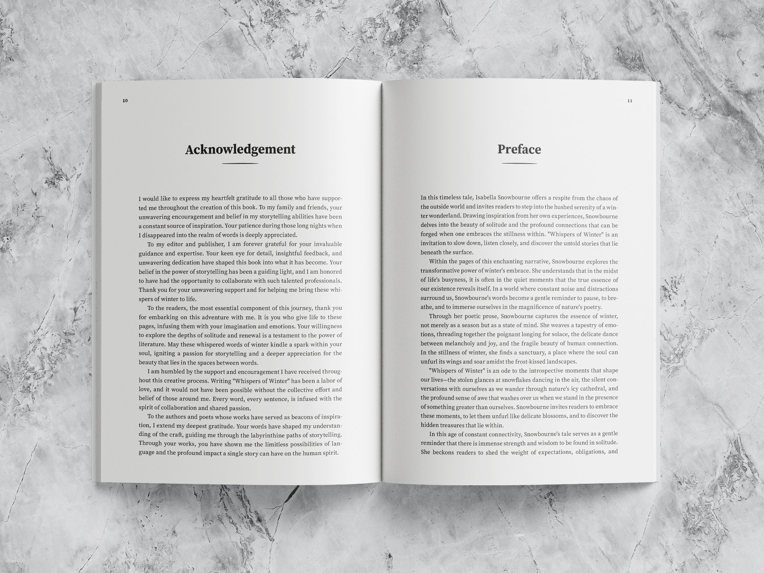 Minimalist Book Template | Adobe Indesign - Etsy