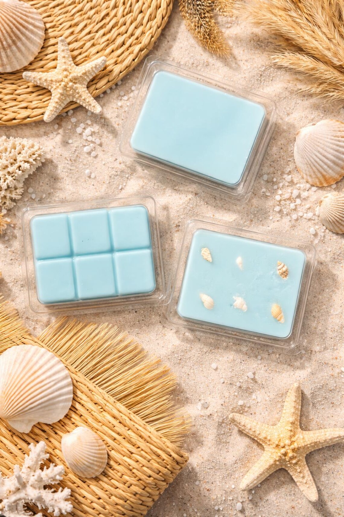 6 Piece “mermaid Cove” Wax Melts - Etsy