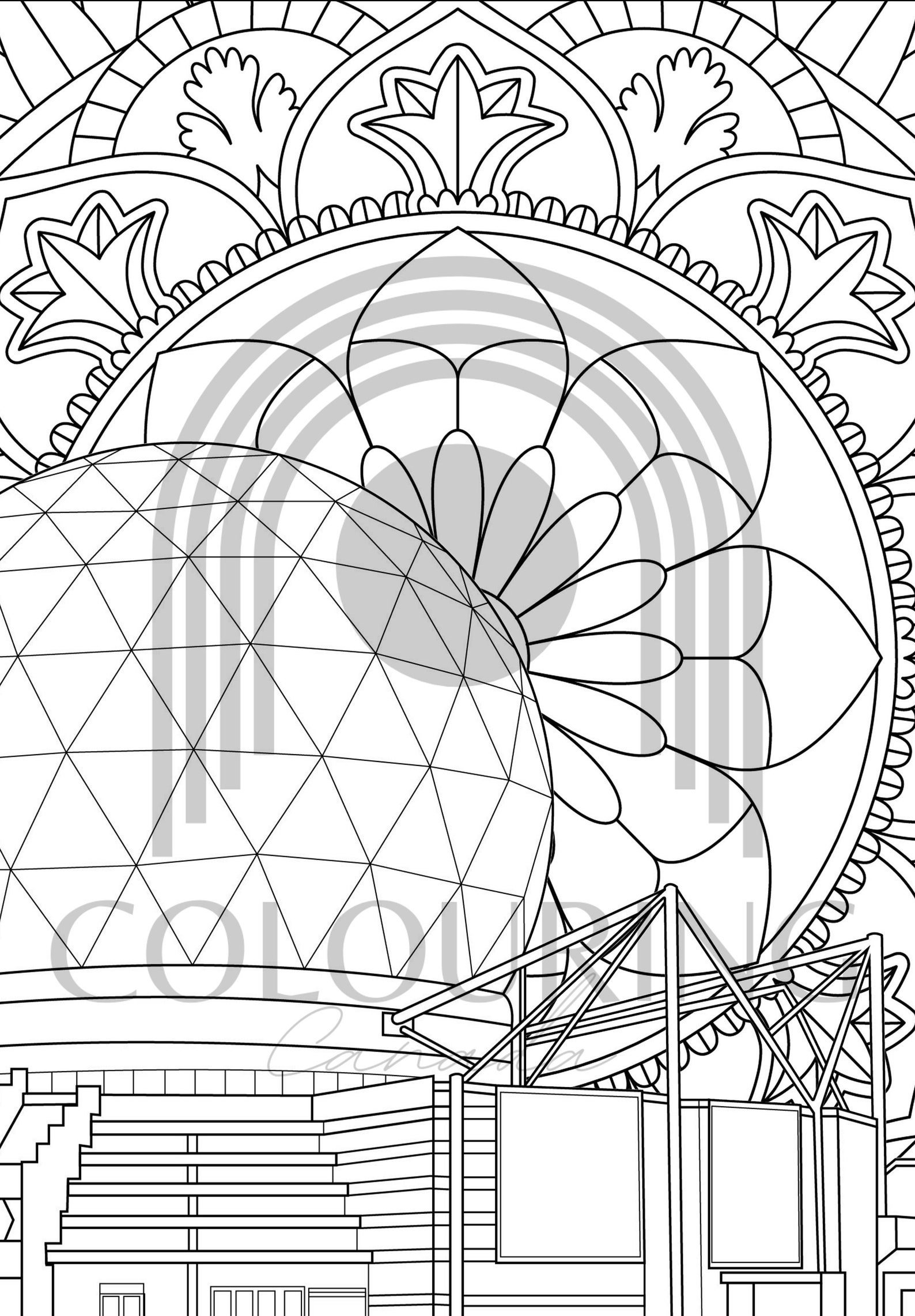 Vancouver Science World Mandala 4 Value Pack | Etsy