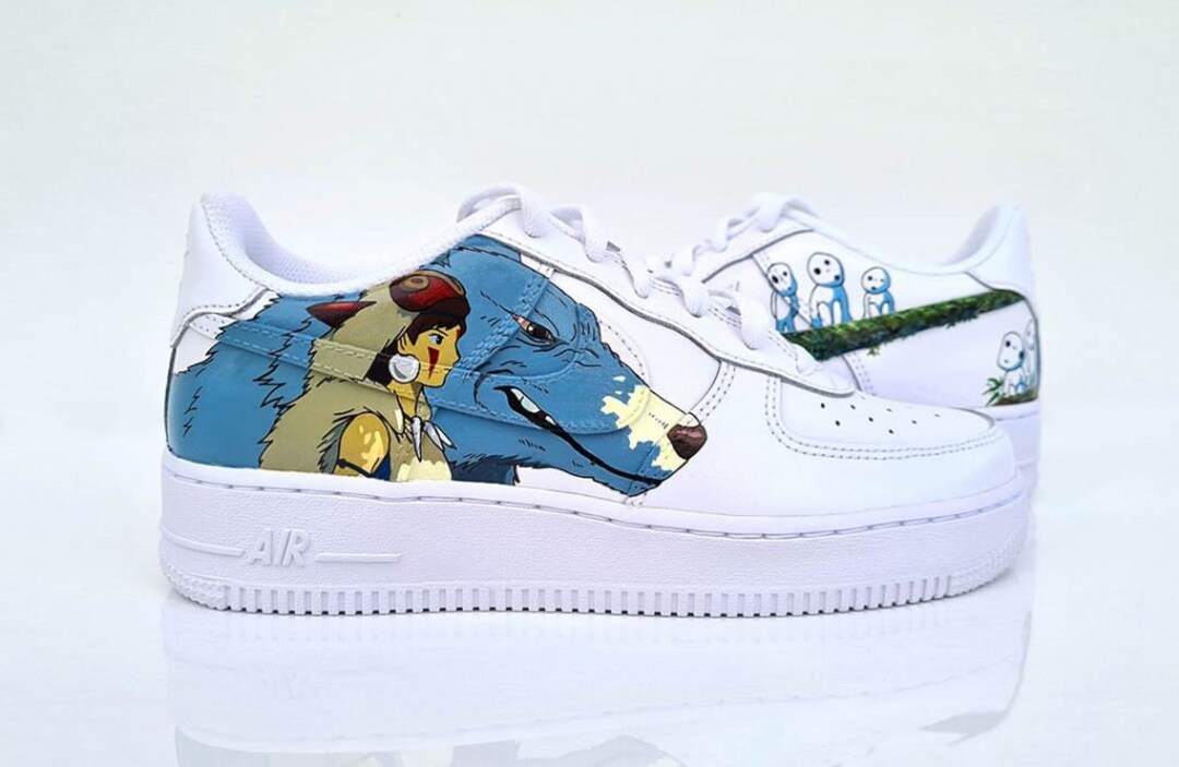 Air Force 1 Custom Princess Animation Forest - Etsy