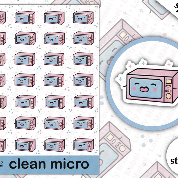 Microwave Stickers - Etsy