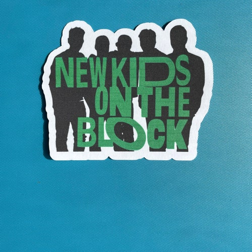 NKOTB New Kids on the Block Glossy Sticker 80s Retro - Etsy