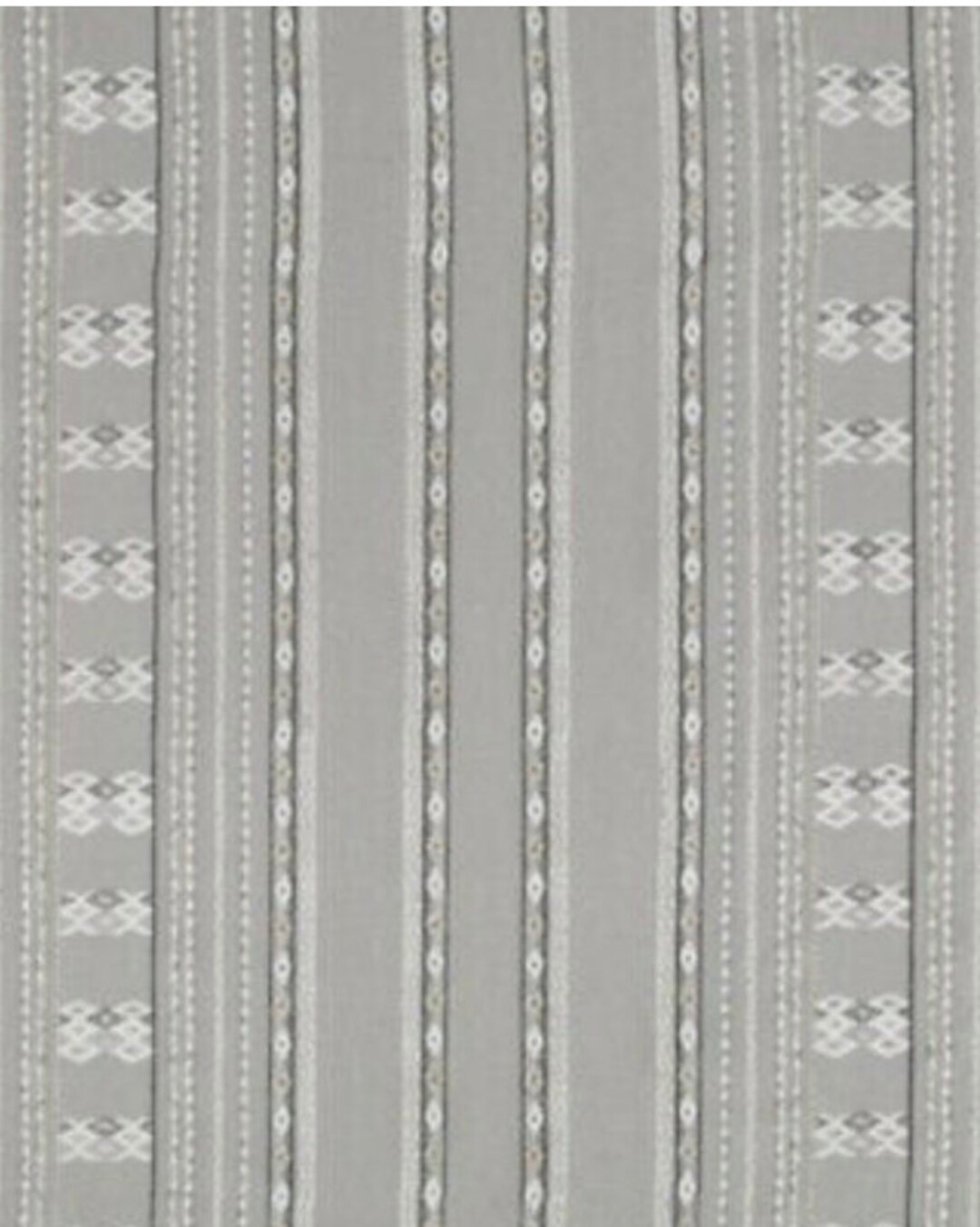 520583 Fulani Pewter par Beacon Hill Fabric - Etsy France