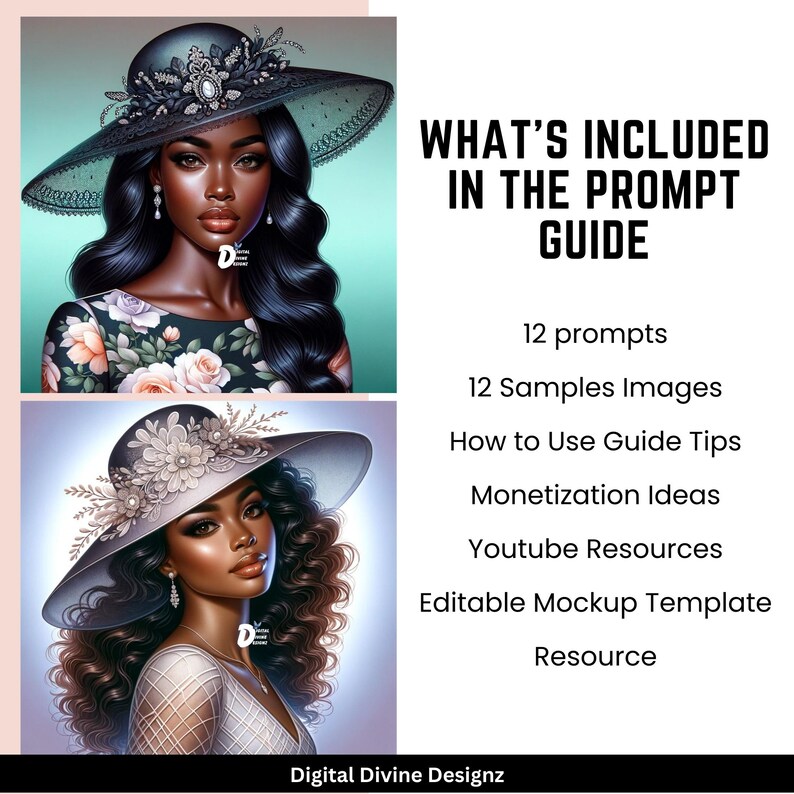 Chatgpt Dall-e3 Sunday Elegance Prompt Guide | Black Women Prompts ...