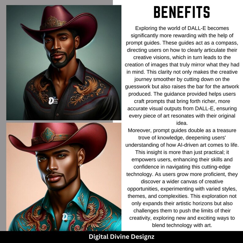 Cowboy Swagger DALL-E Prompt Guide | Dall-e3 & Chatgpt | AI Prompt ...