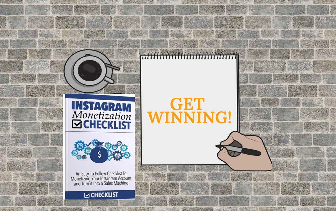 Instagram Monetization Checklist - Etsy