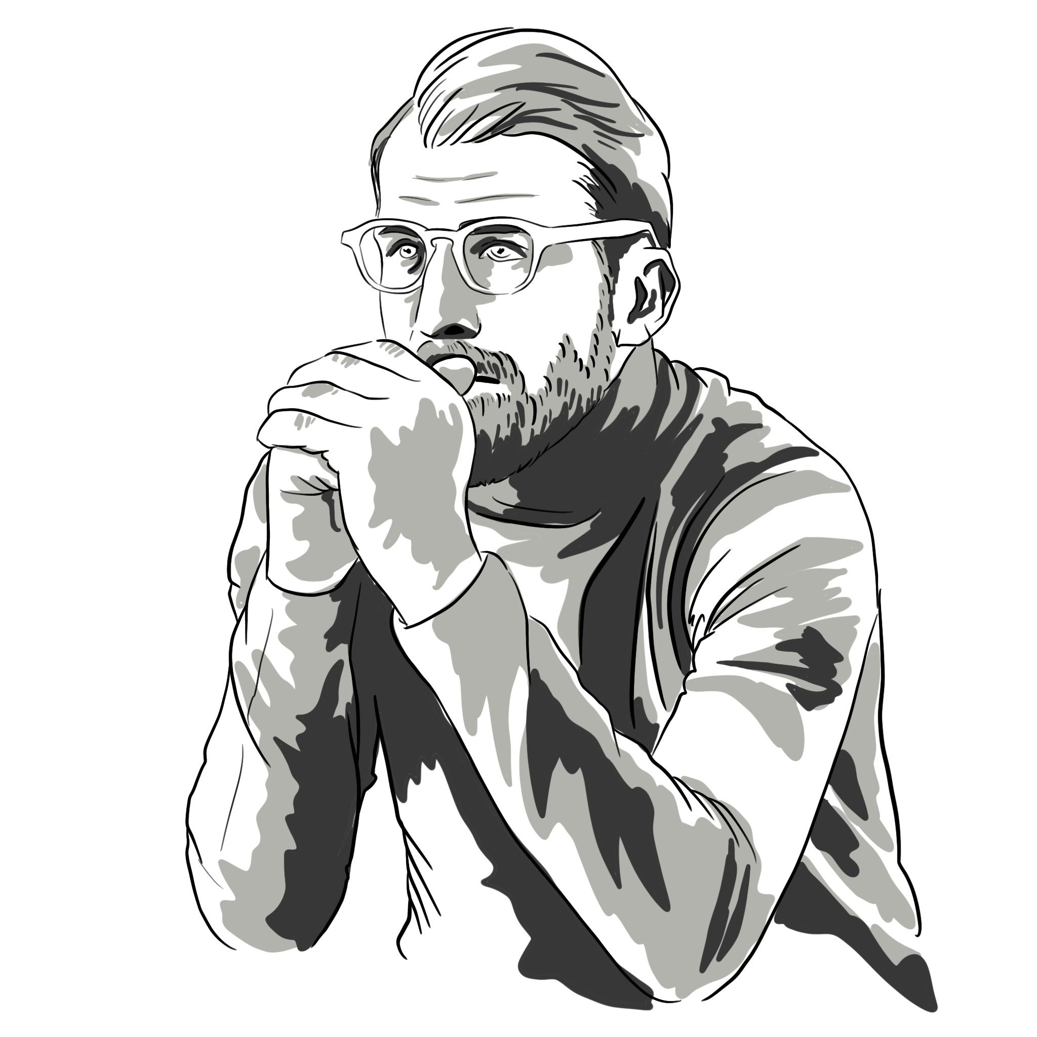 Custom Cartoon Style Photo Redraw - Etsy