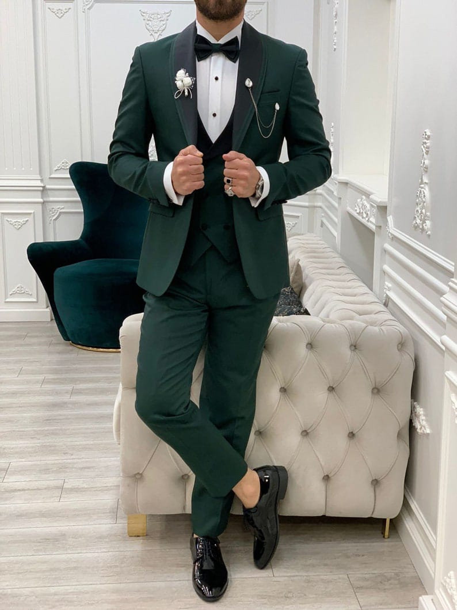 Men Suits Wedding Suit 3 Piece Slim Fit Suits Prom Suits Slim - Etsy