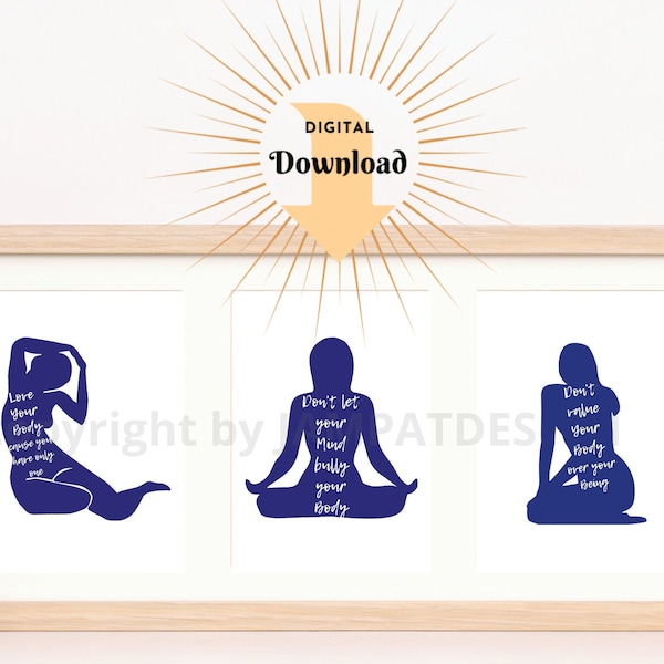 Positive Body Image Posters - Etsy