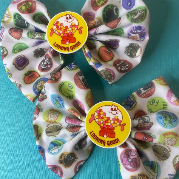80s Hair Bow - Etsy