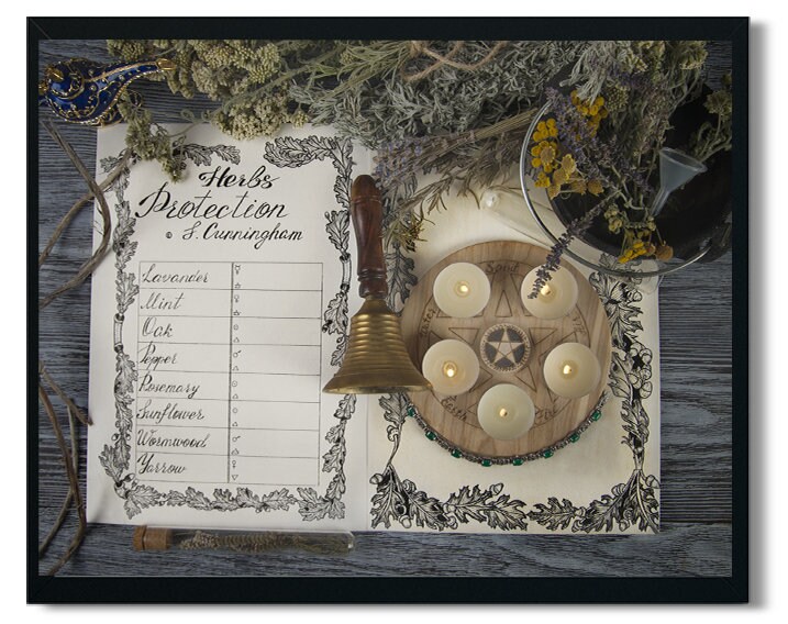 Wicca Decor, Wiccan Decor, Wiccan Wall Decor, Witchy Decor, Witchy Wall ...