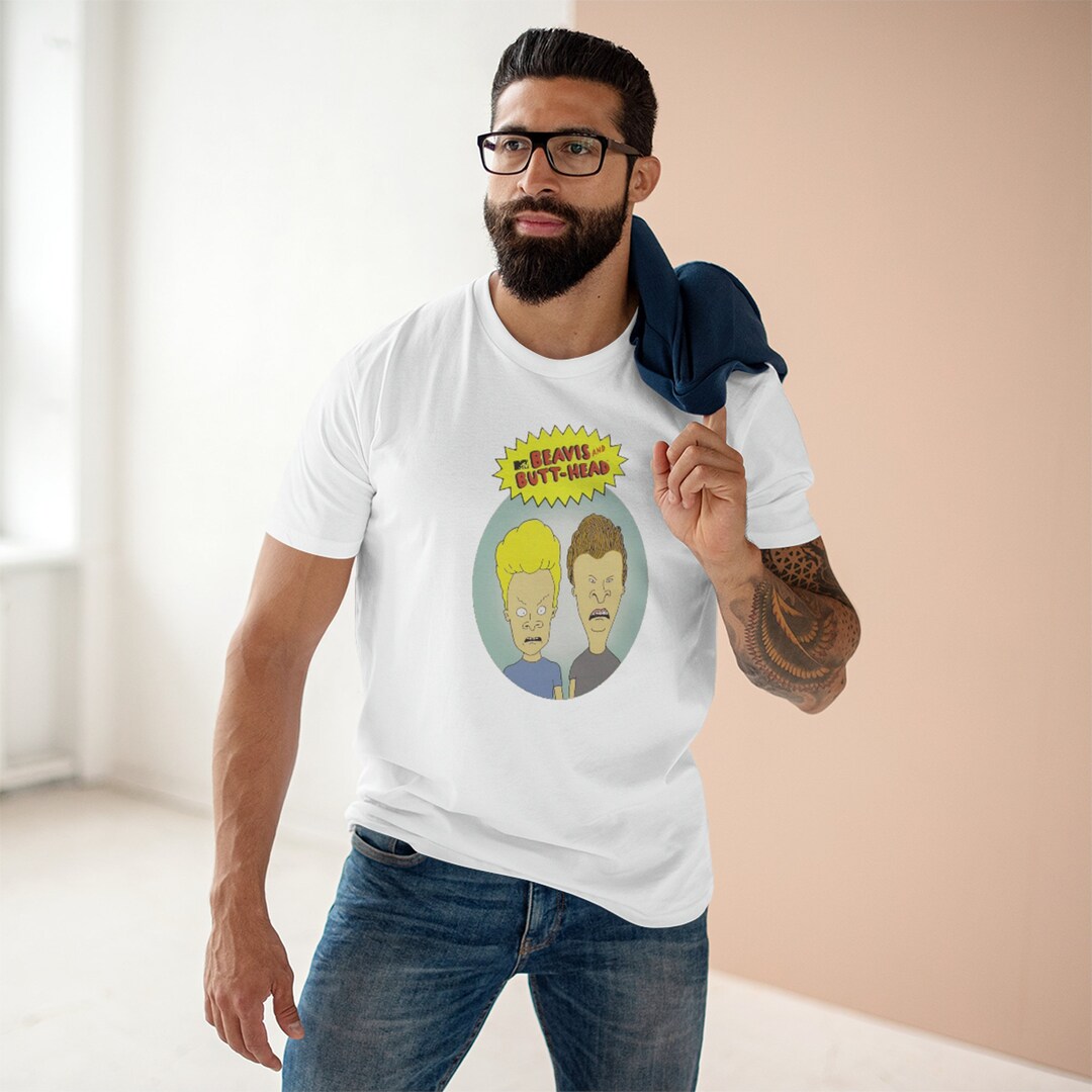 Beavis and Butthead Logo Men's T-shirt Size S to 3XL - Etsy