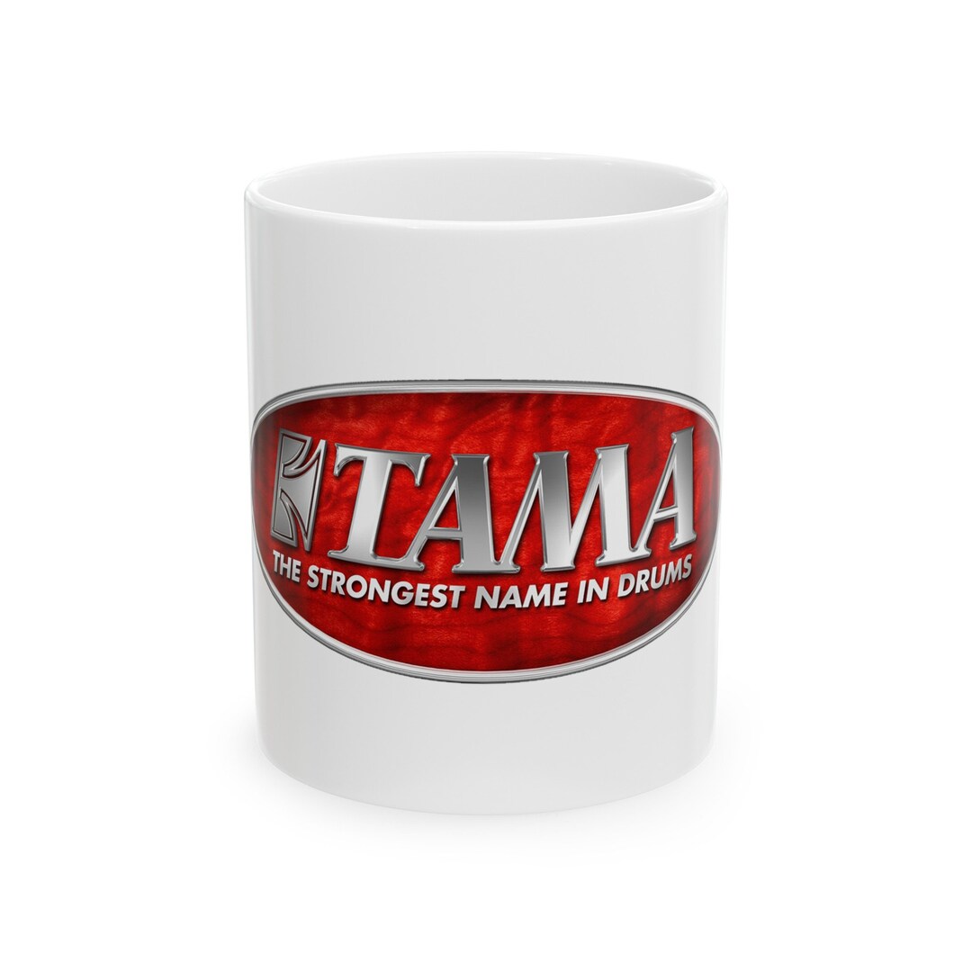Tama Drum Logo 11oz Coffee Tea White Mug - Etsy