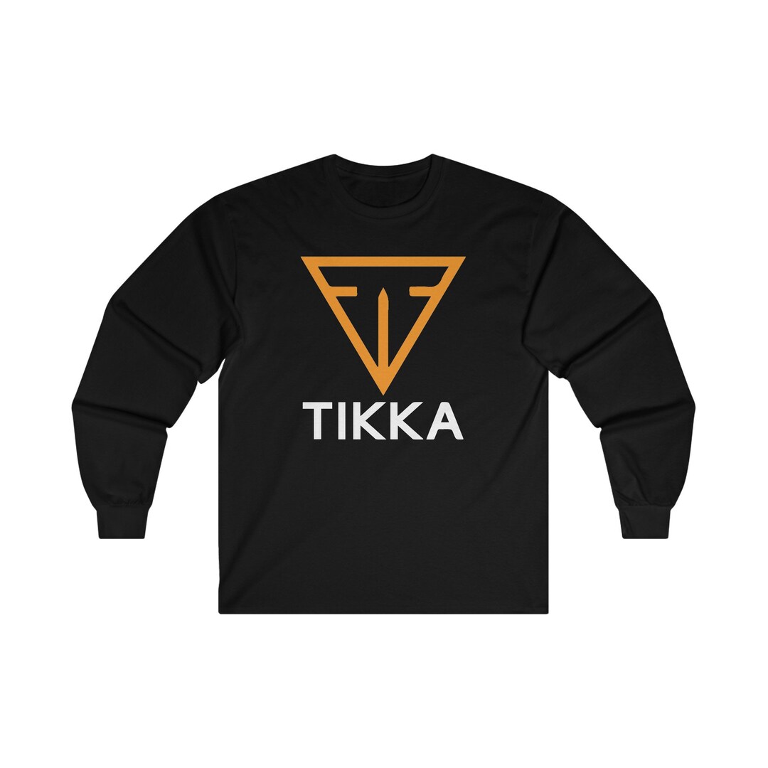 TIKKA by SAKO Firearms Gun Logo Men's Long Sleeve T-shirt Size S to 2XL ...