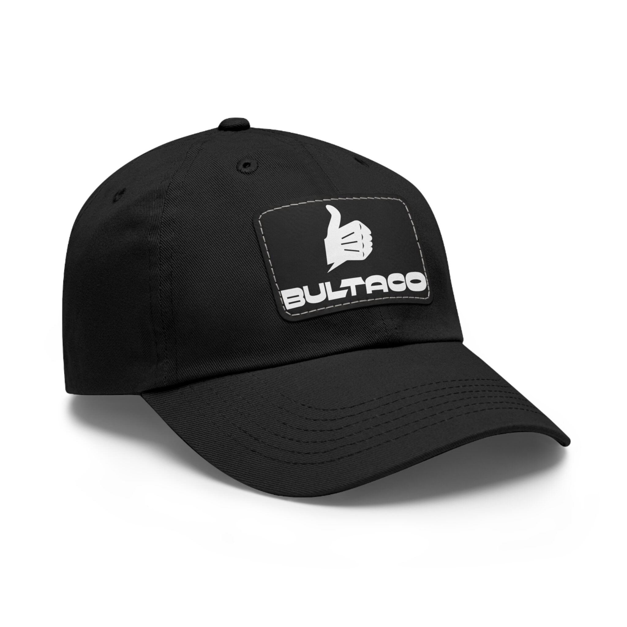Bultaco Hand Logo Barcelona Adjustable Dad Hat With Leather Patch - Etsy