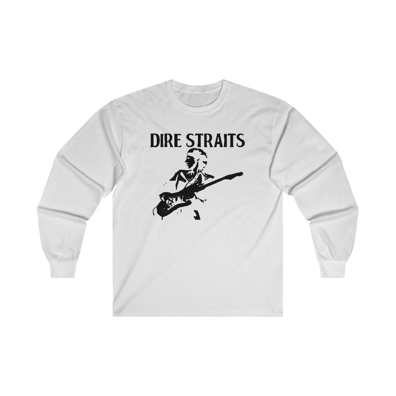 Dire Straits Logo Men's Black Long Sleeve T-shirt Size S - Etsy
