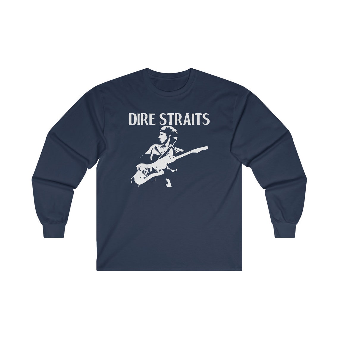 Dire Straits Logo Men's Black Long Sleeve T-shirt Size S - Etsy