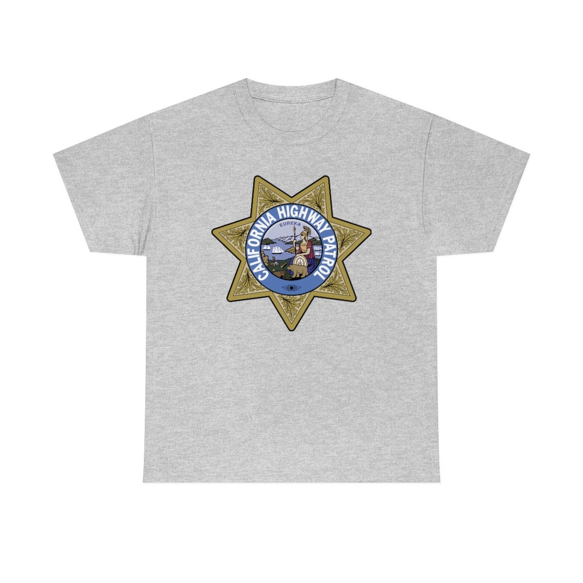 Chips California Highway Patrol Logo Men's T-shirt Size S - Etsy