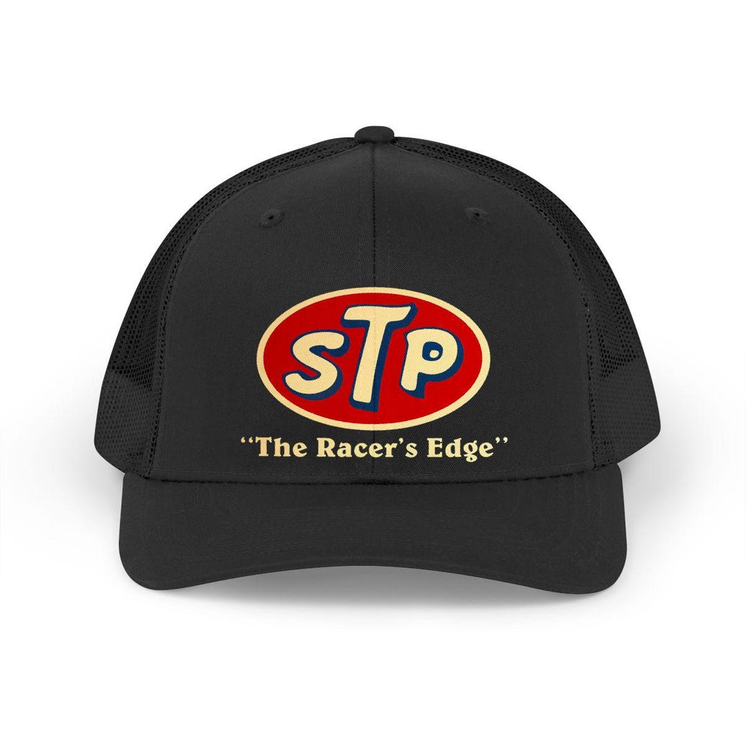STP Racing Team Oil Logo Trucker Hat - Etsy