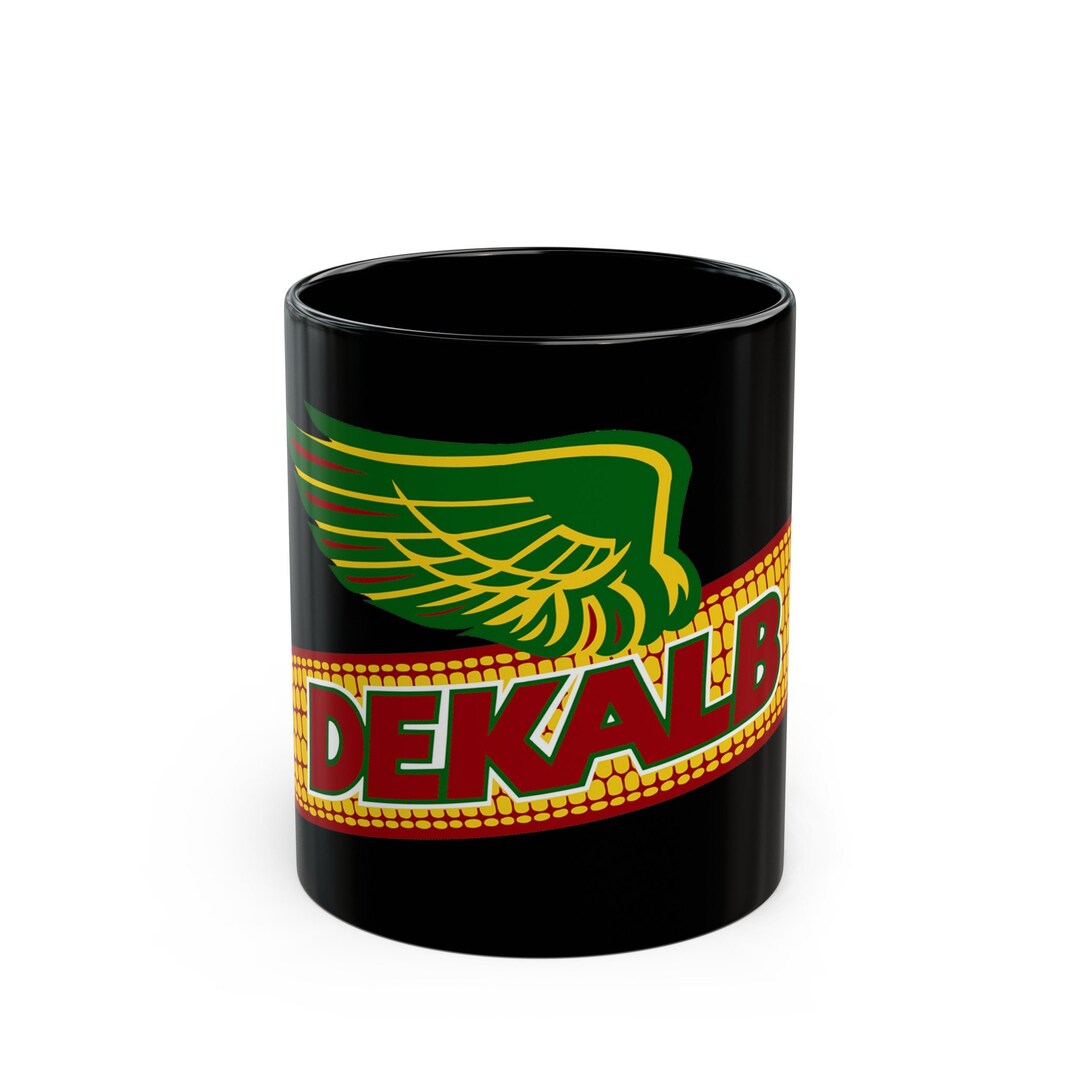 Dekalb Logo Corn Tractor Farm 11oz Coffee Tea Black Mug - Etsy