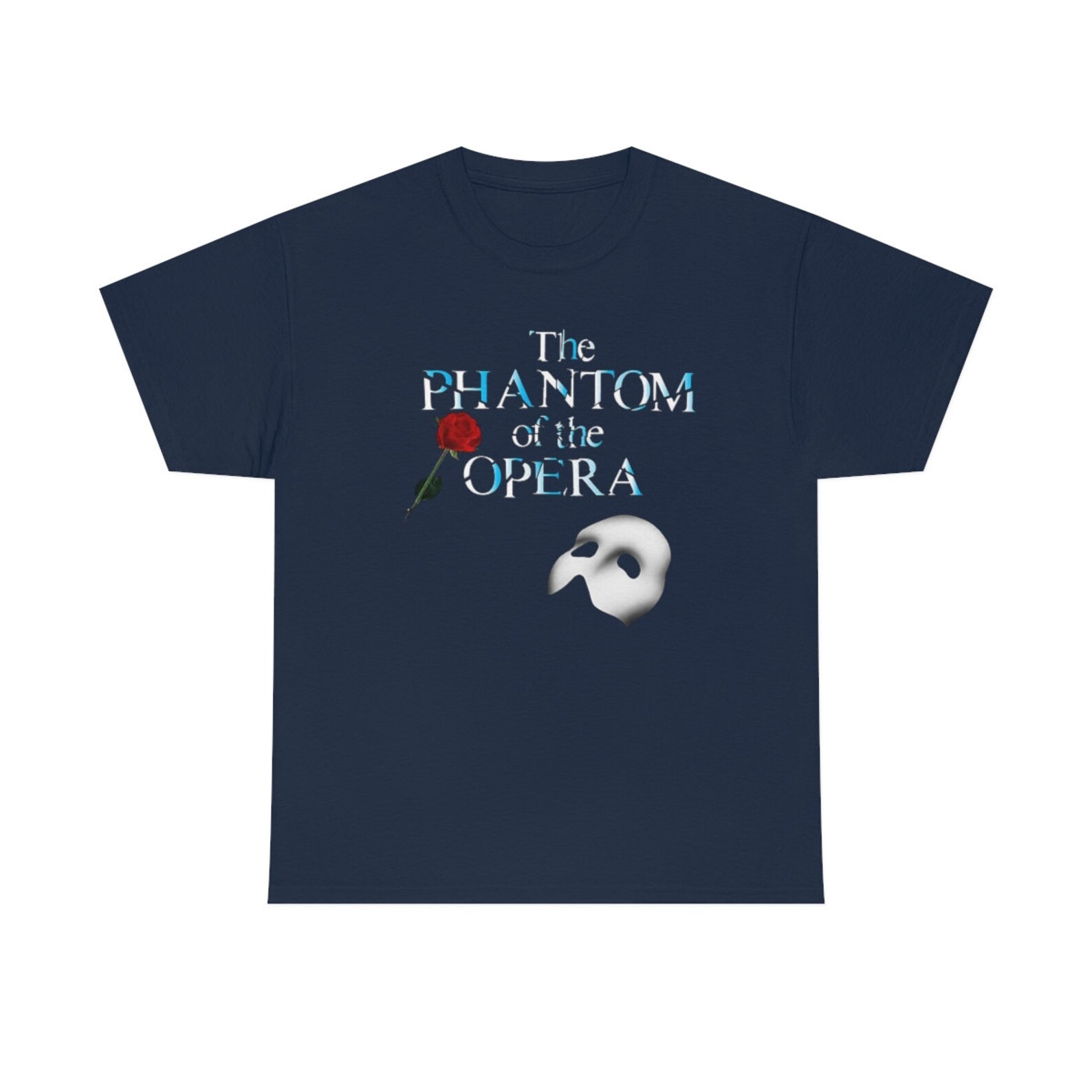 The Phantom of the Opera Broadway Show Men's T-shirt Size - Etsy