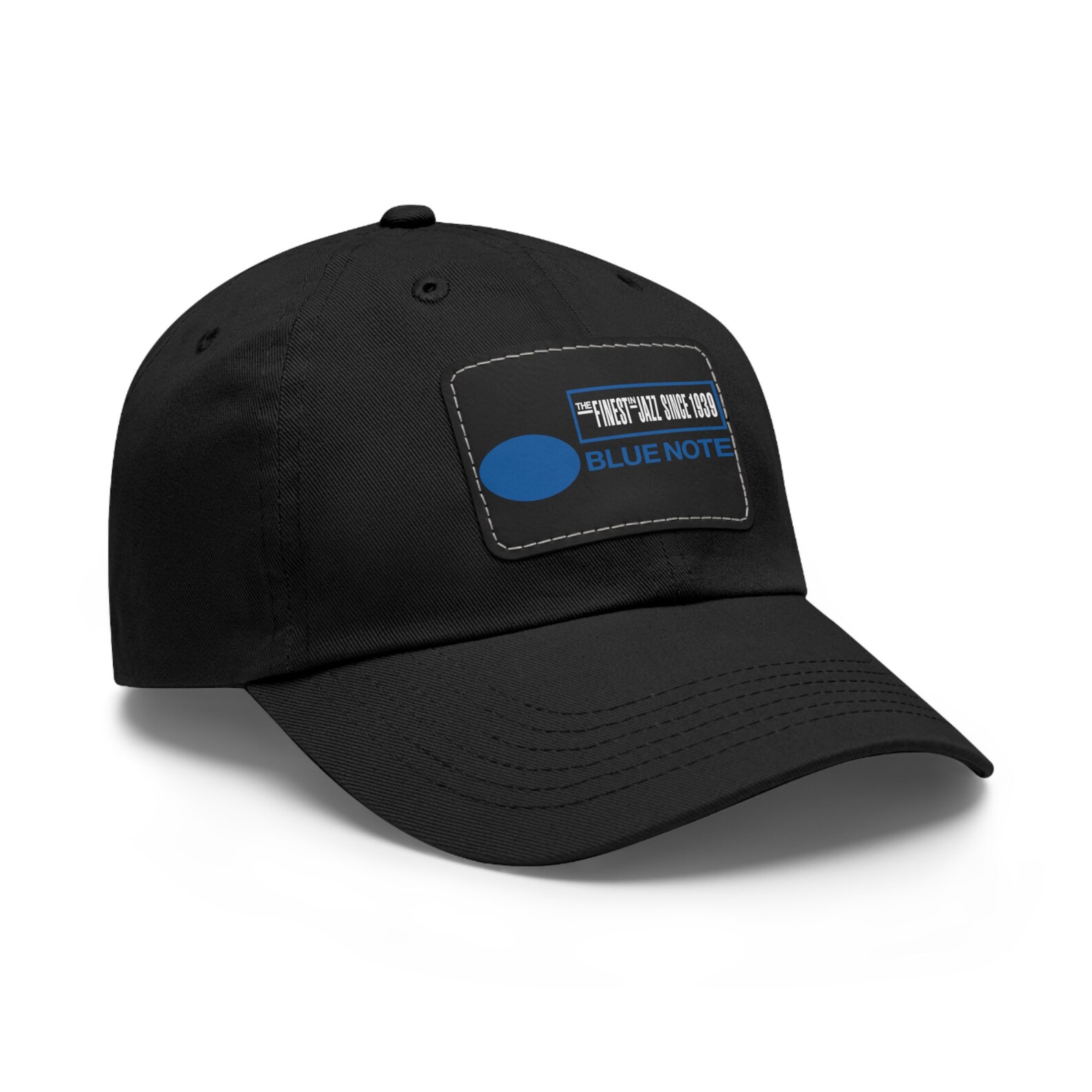 Blue Note Records Logo Adjustable Dad Hat With Leather Patch - Etsy