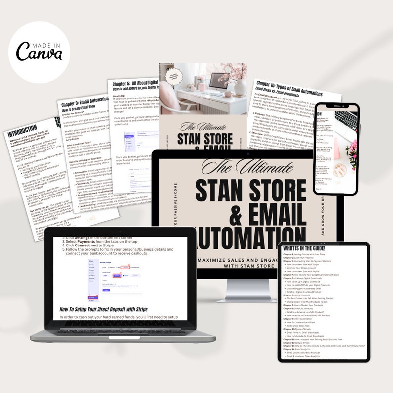 Beginners Guide to Stan Store Email Automation Ebook With MRR PLR Done ...