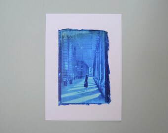 Cyanotype Postcard - Etsy