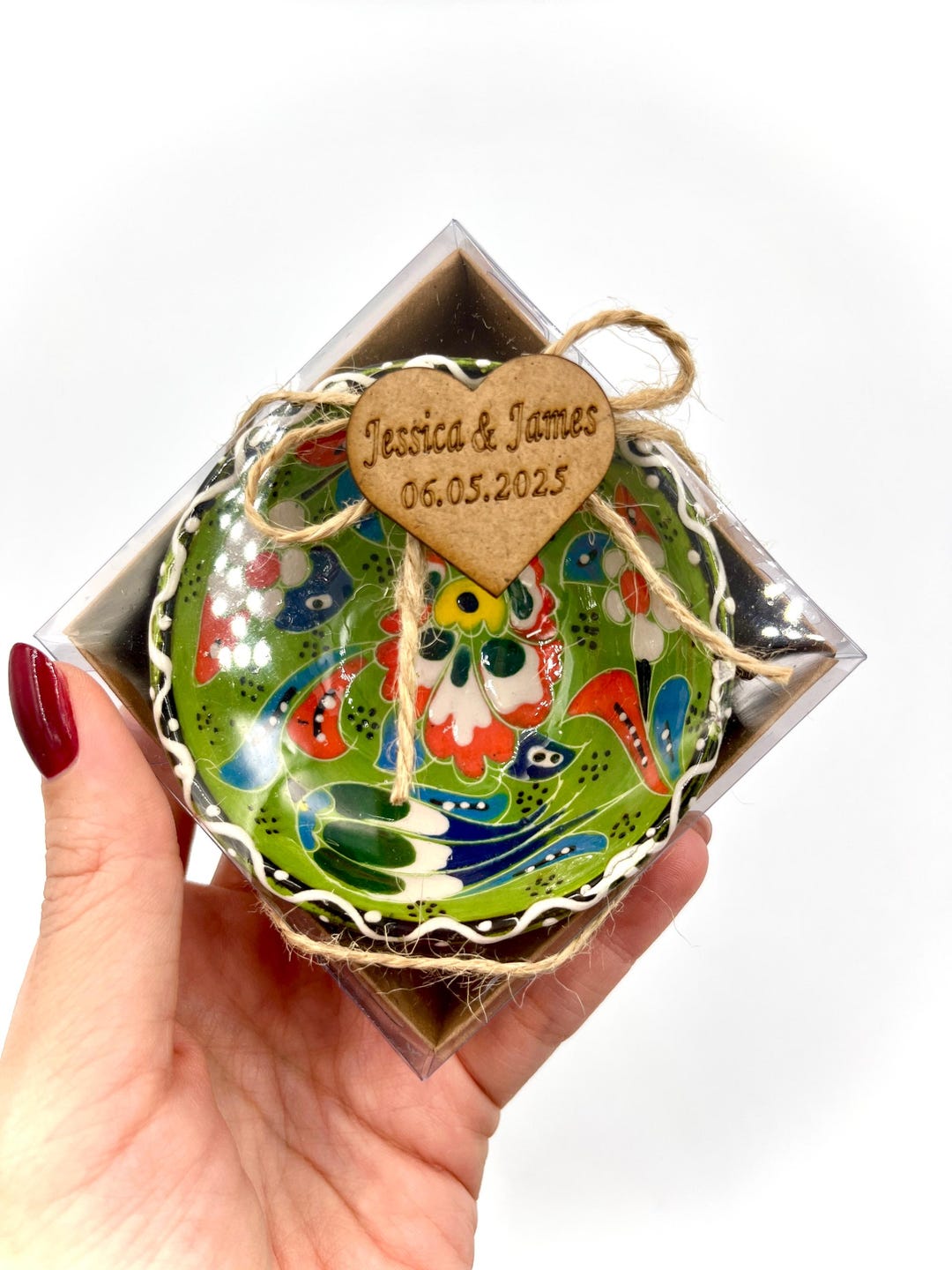 Handcrafted Valentines Gifts, Wedding Favors, Personalized Turkish Cini ...