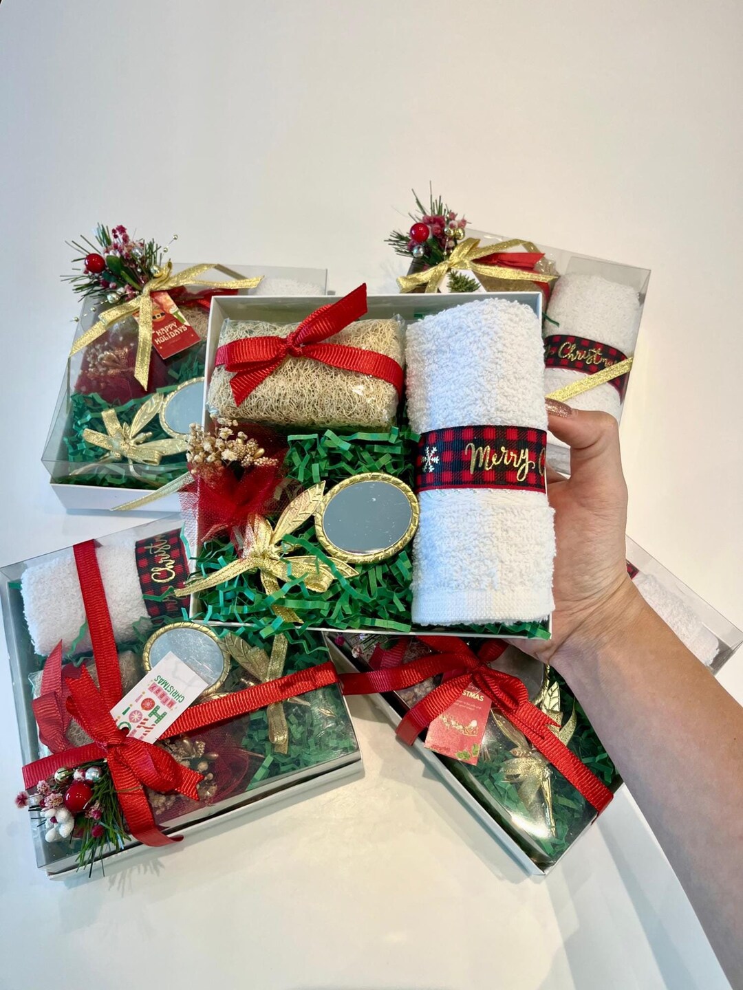 Christmas Gift Box, Christmas Gift Basket, Holiday Gift Box for Her ...