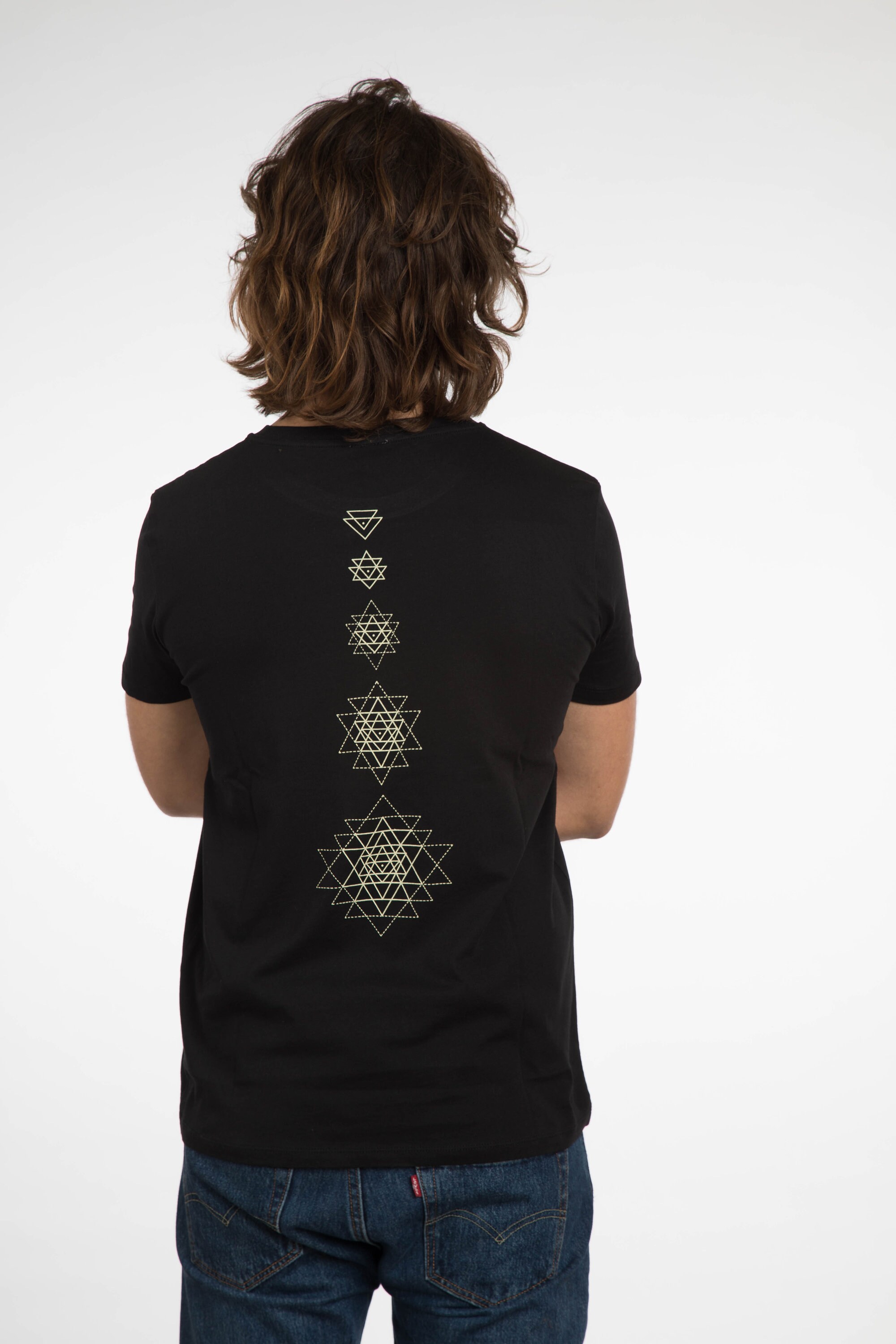 Yantra T-shirt, Sacred Geometry, Mandala, Meditation, Yoga Clothes ...