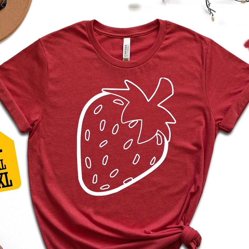 Strawberry Shirt - Etsy