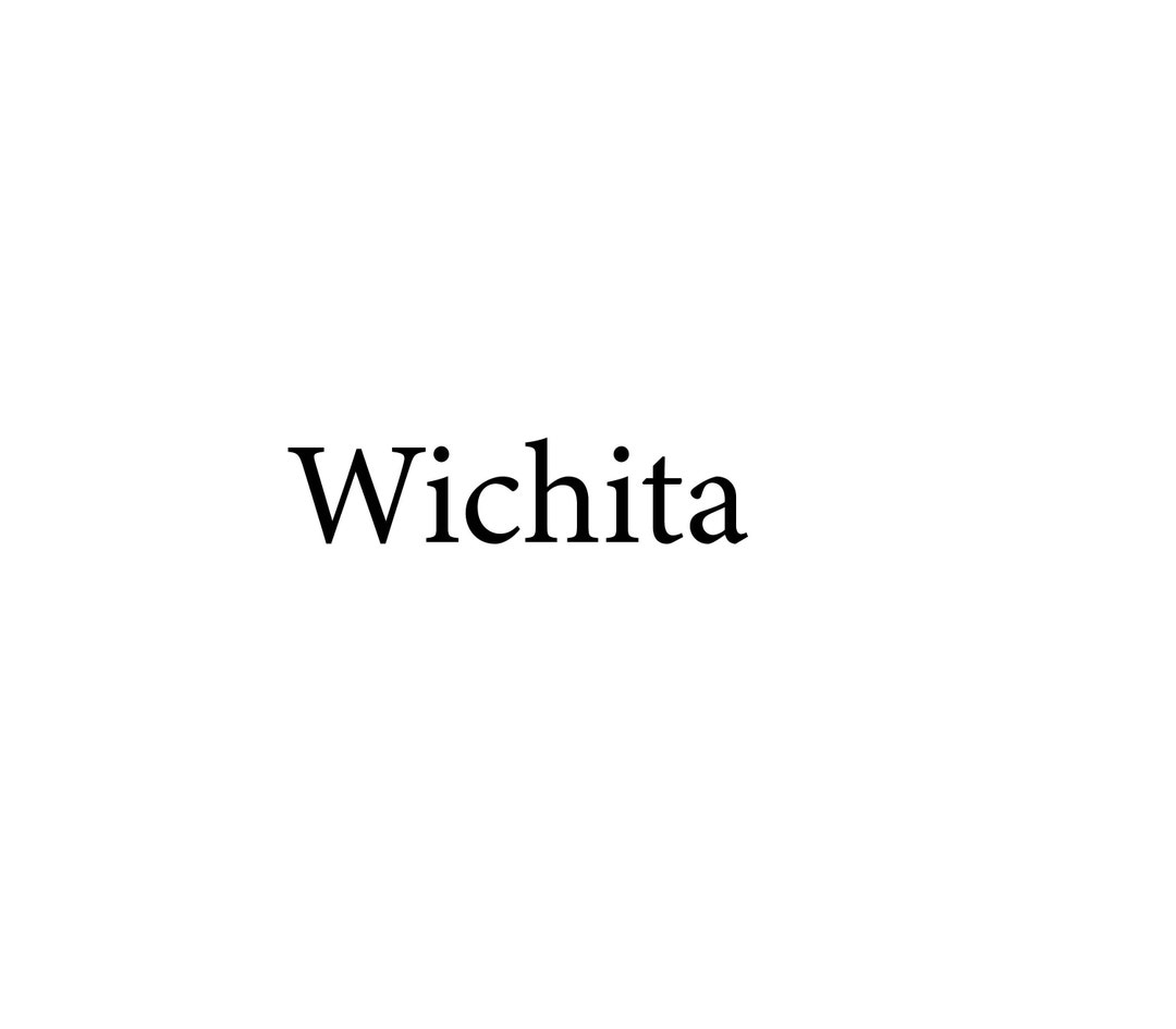 Wichita Svg - Etsy