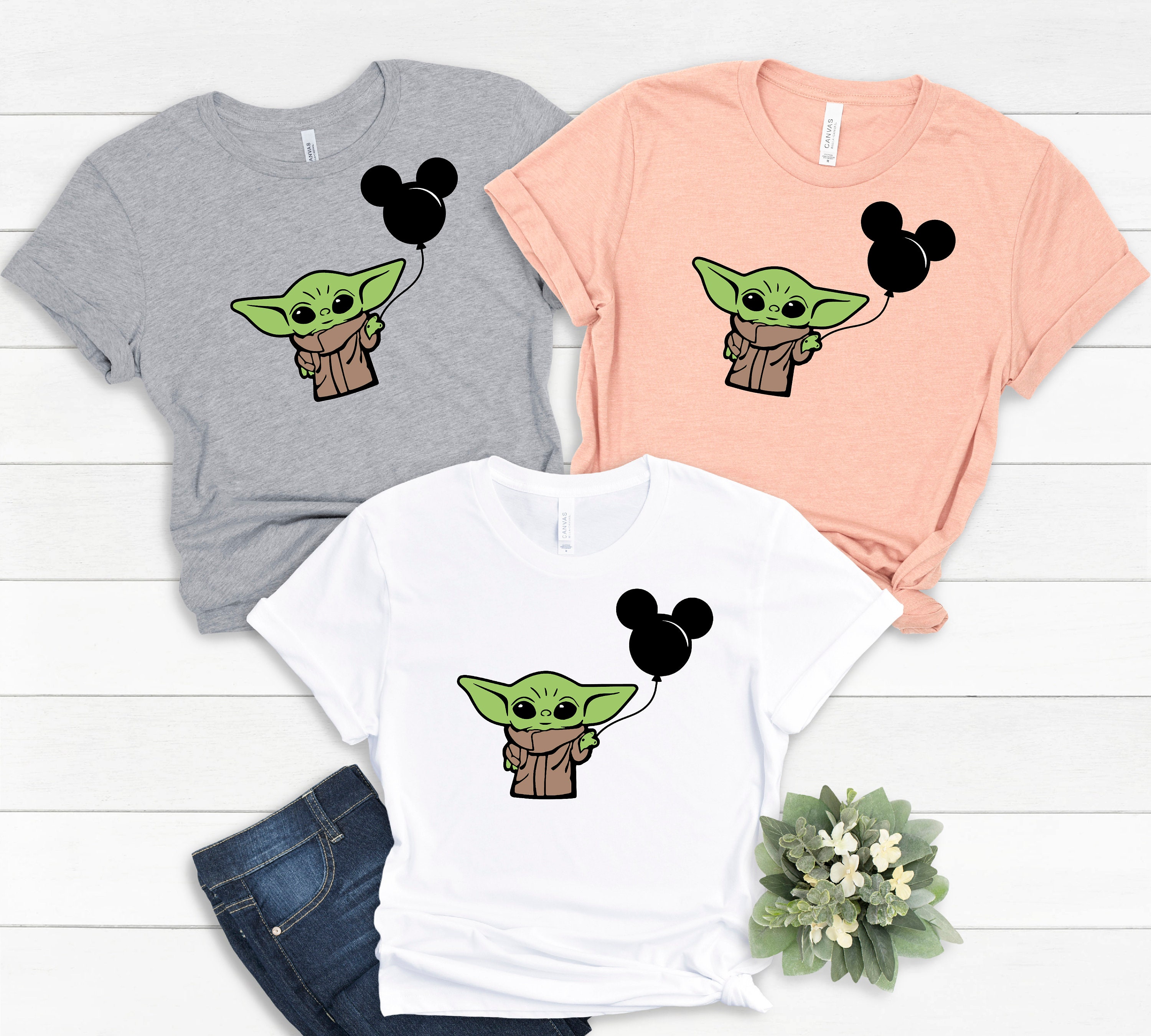 Baby Yoda Shirt Disney Yoda Shirt Disney Shirt Disney Trip | Etsy