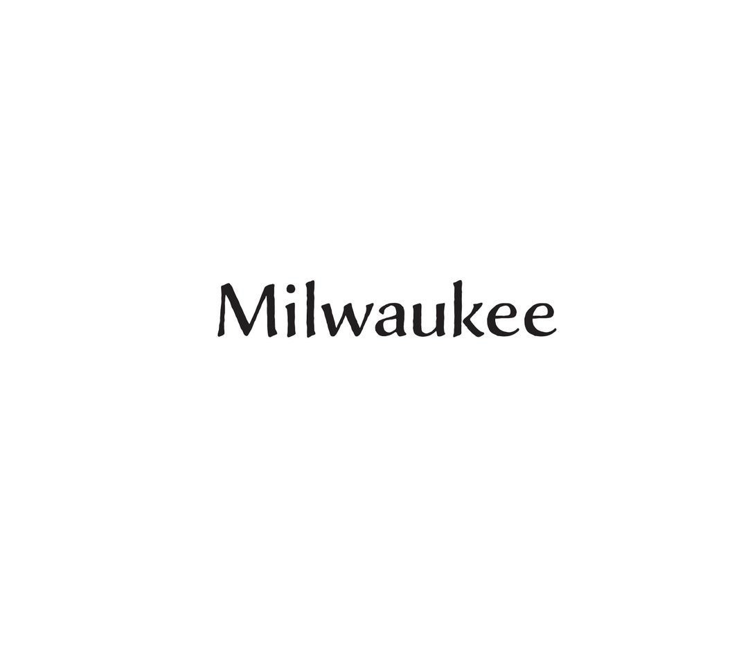 Milwaukee Svg - Etsy