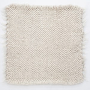 Round Cream Pouf, Flokati Pouf Ottoman, Boho Furniture, Round Ottoman ...