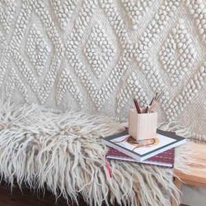 Shaggy Rug, Fluffy Carpet, Wool Shaggy Area Rug, Hand Tufted Rug ...