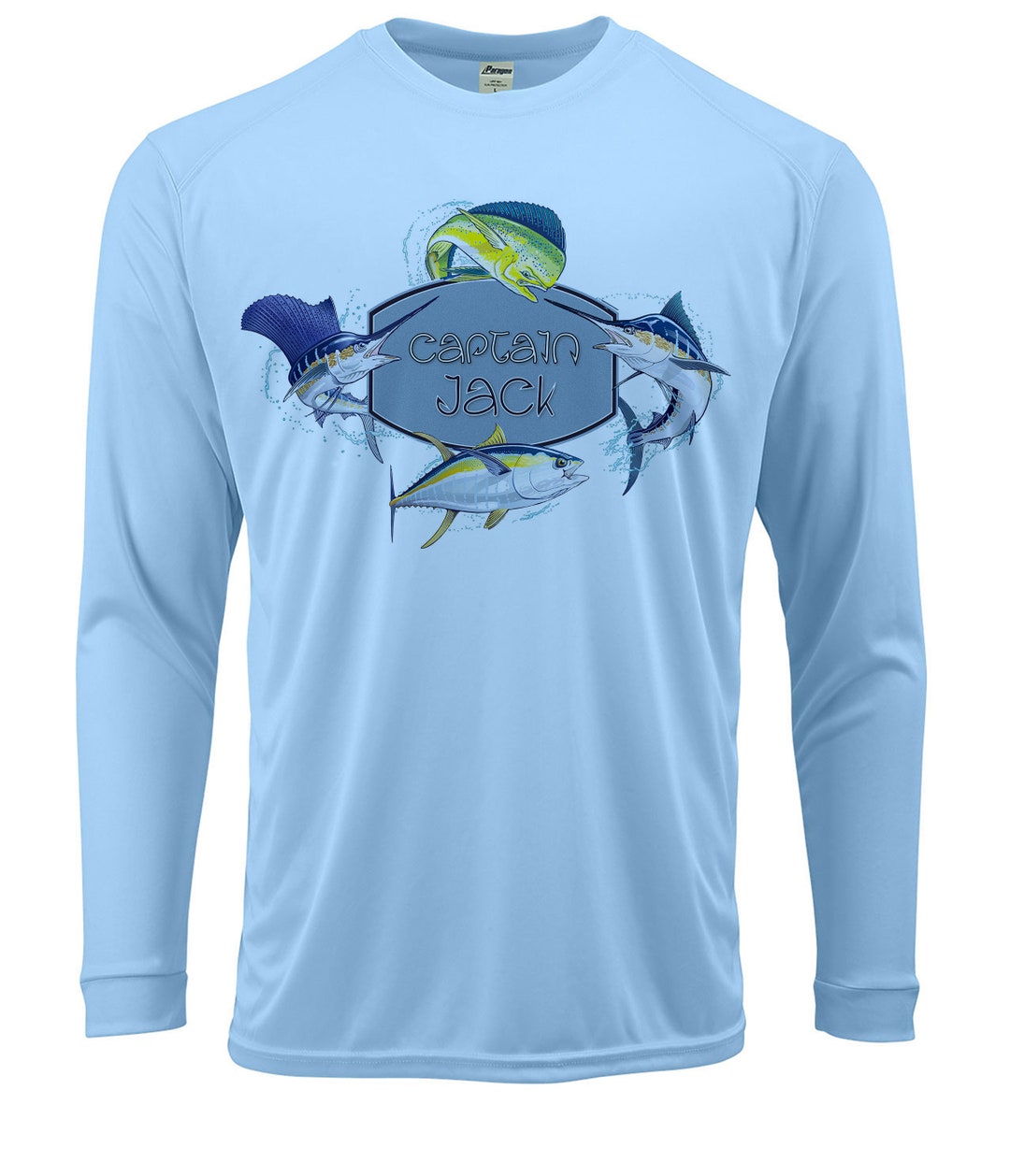 Personalized Custom Captain Long Sleeve Shirt Boating Gift Fishing ...