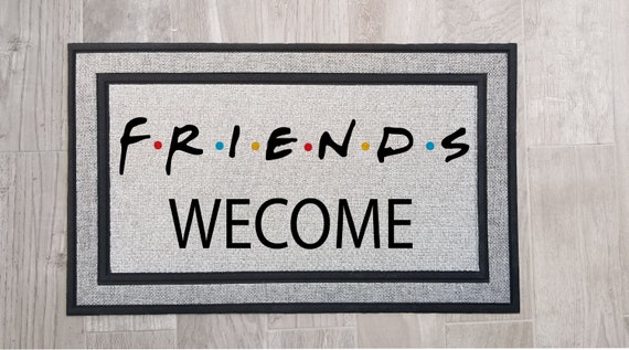 Friends Welcome TV Show Custom Doormat Floor Heavy Duty | Etsy