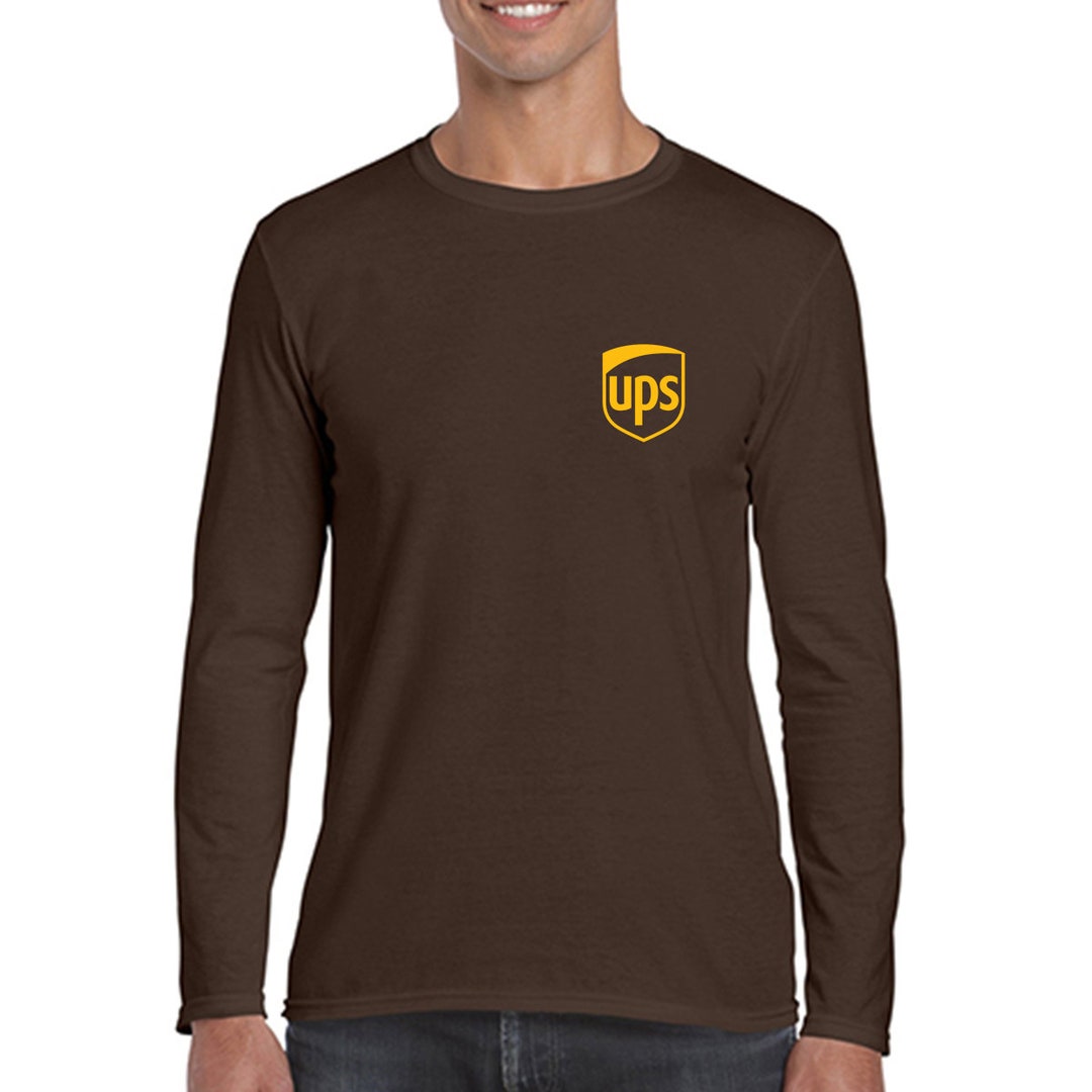 UPS Long Sleeve Shirt T-shirt - Etsy