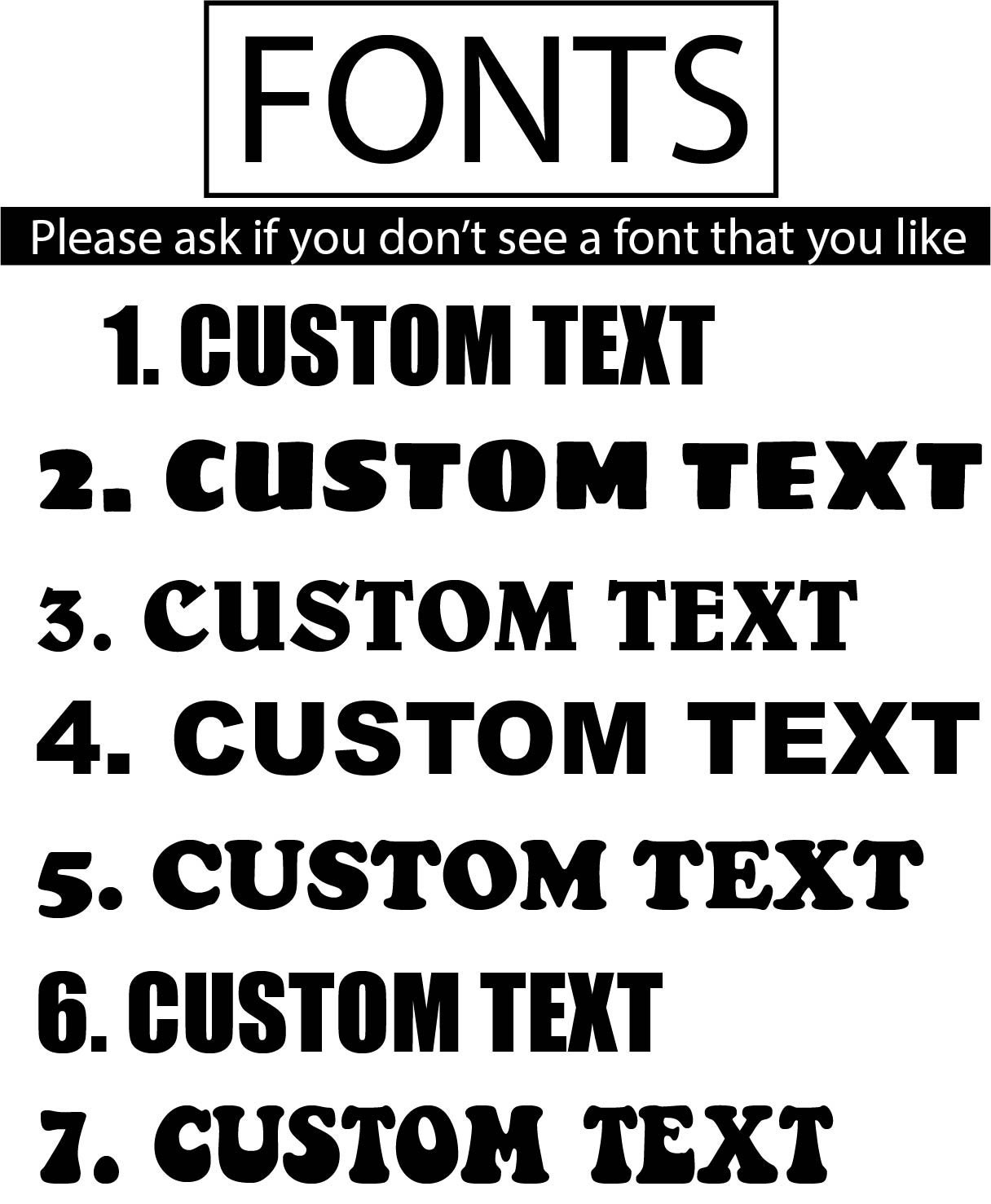 Custom Front & Back T-shirt Design Text Your Own Printed Party Holiday ...