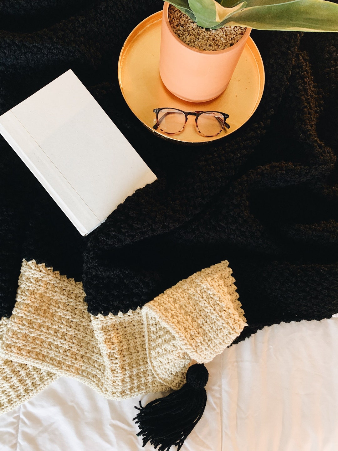 Crochet Blanket Pattern - Large Crochet Blanket Pattern - Crochet ...