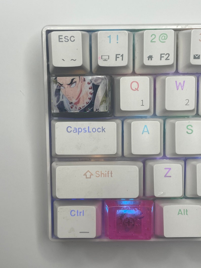 Gy.om.ei Stone Pillar OEM Keycaps Slayer Anime PC Gamer Girl - Etsy