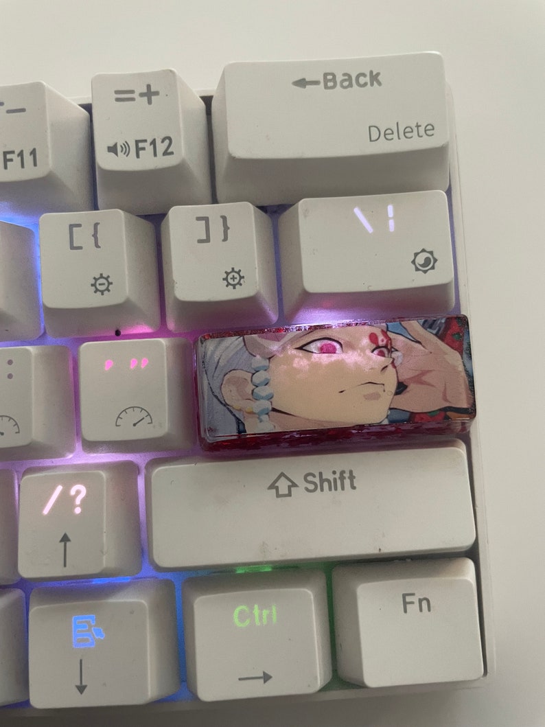 Ten.gen Flashy Sound Pillar Cherry Keycap Flamboyant Anime - Etsy