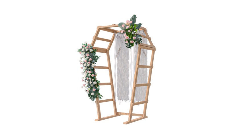 DIY Coffin Frame Wedding Arch Plans for Wedding Decoration (PDF ...